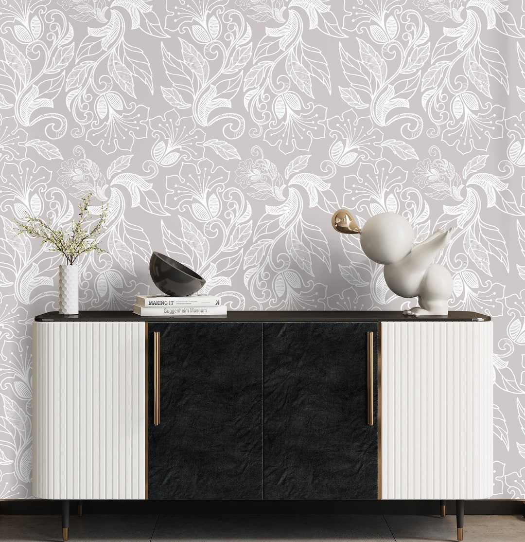 Cream Wallpaper, Neutral Wallpaper Peel and Stick, Soft Wallpaper ...