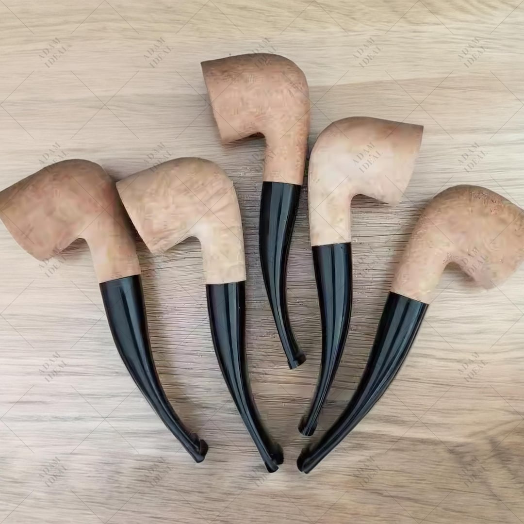 DIY Briar Wood Tobacco Pipe: Pre-drilled, Ready to Carve - Etsy