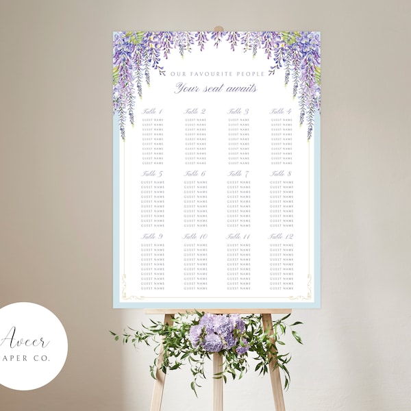 Bridgerton Seating Chart - Etsy