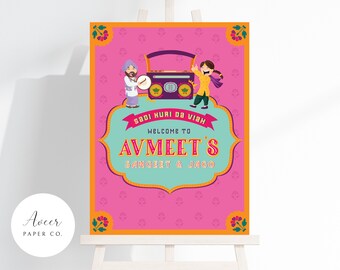 Indian Wedding Jago Sign - Etsy