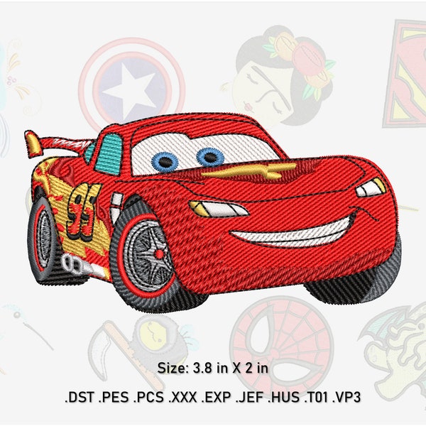 Cars Embroidery - Etsy