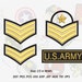 Military Insignia Embroidery Design. Pack. 5 Military Insignia ...