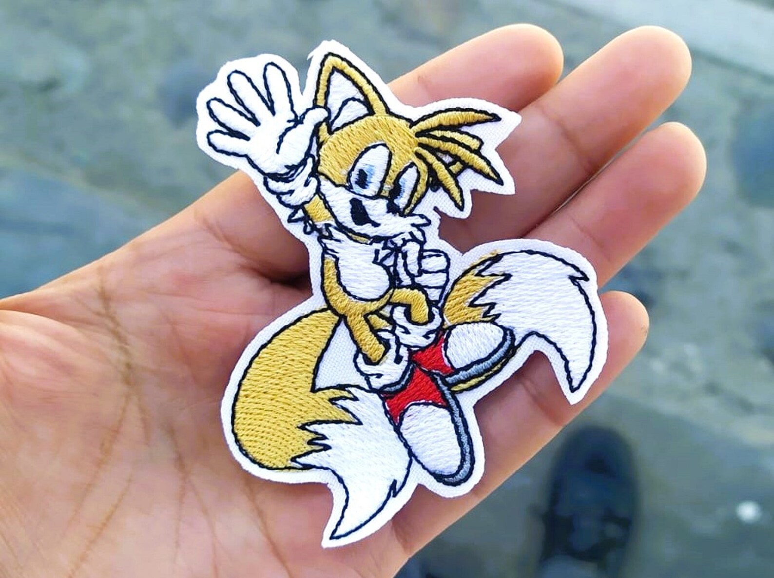 Tails Miles Prower Embroidery Design: Sonic, Instant Download (DST, JEF ...