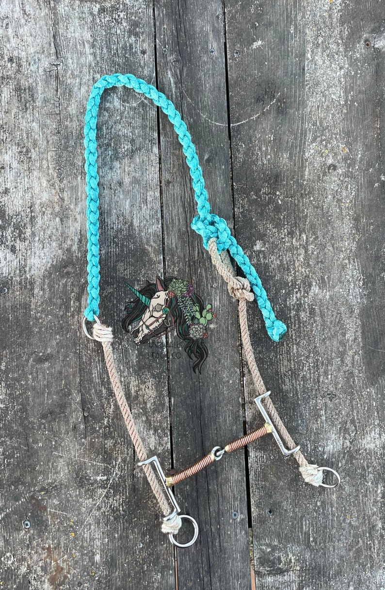 Custom Muletape Lariat Sliding Gag Draw Bit - Etsy