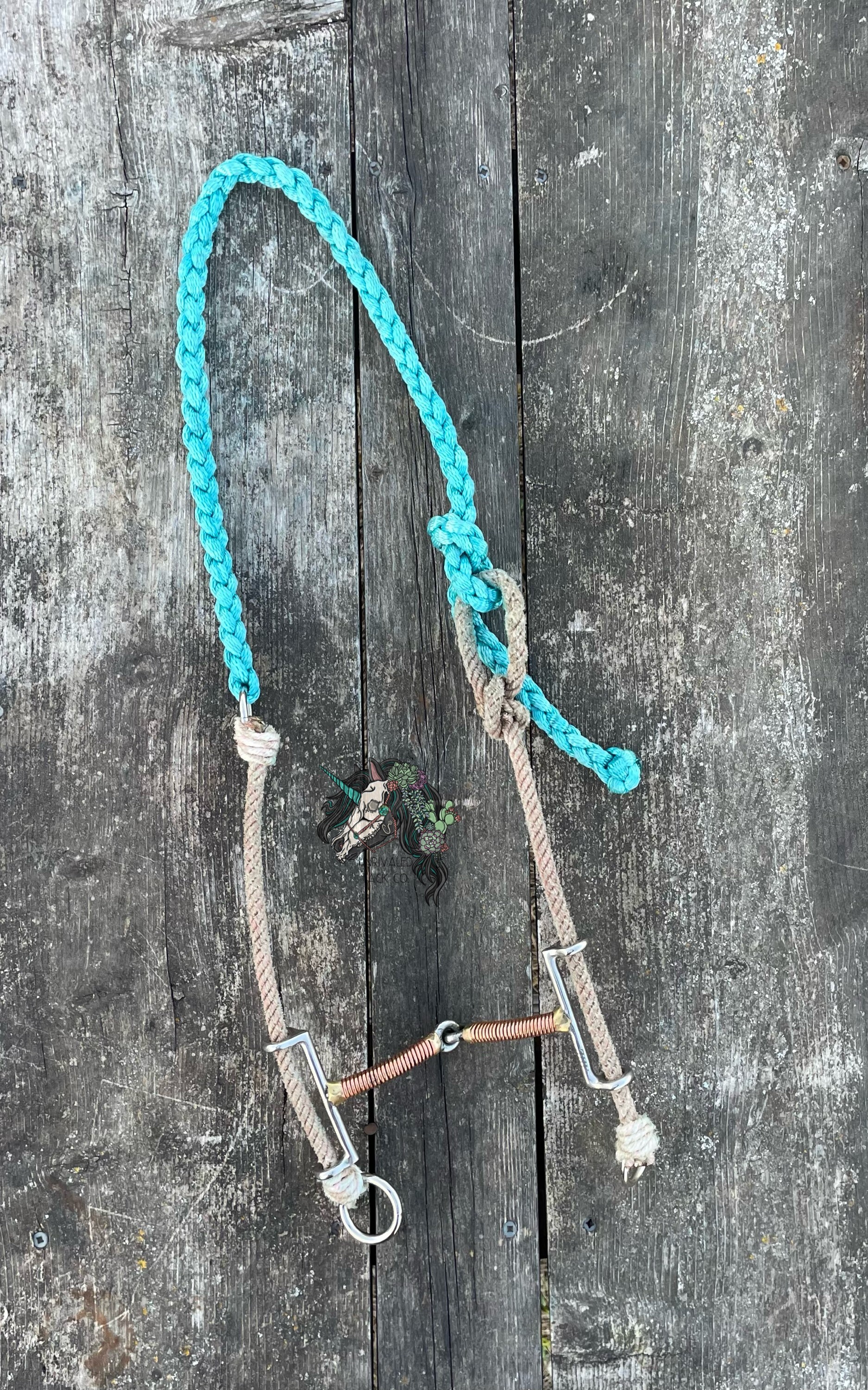 Custom Muletape Lariat Sliding Gag Draw Bit - Etsy