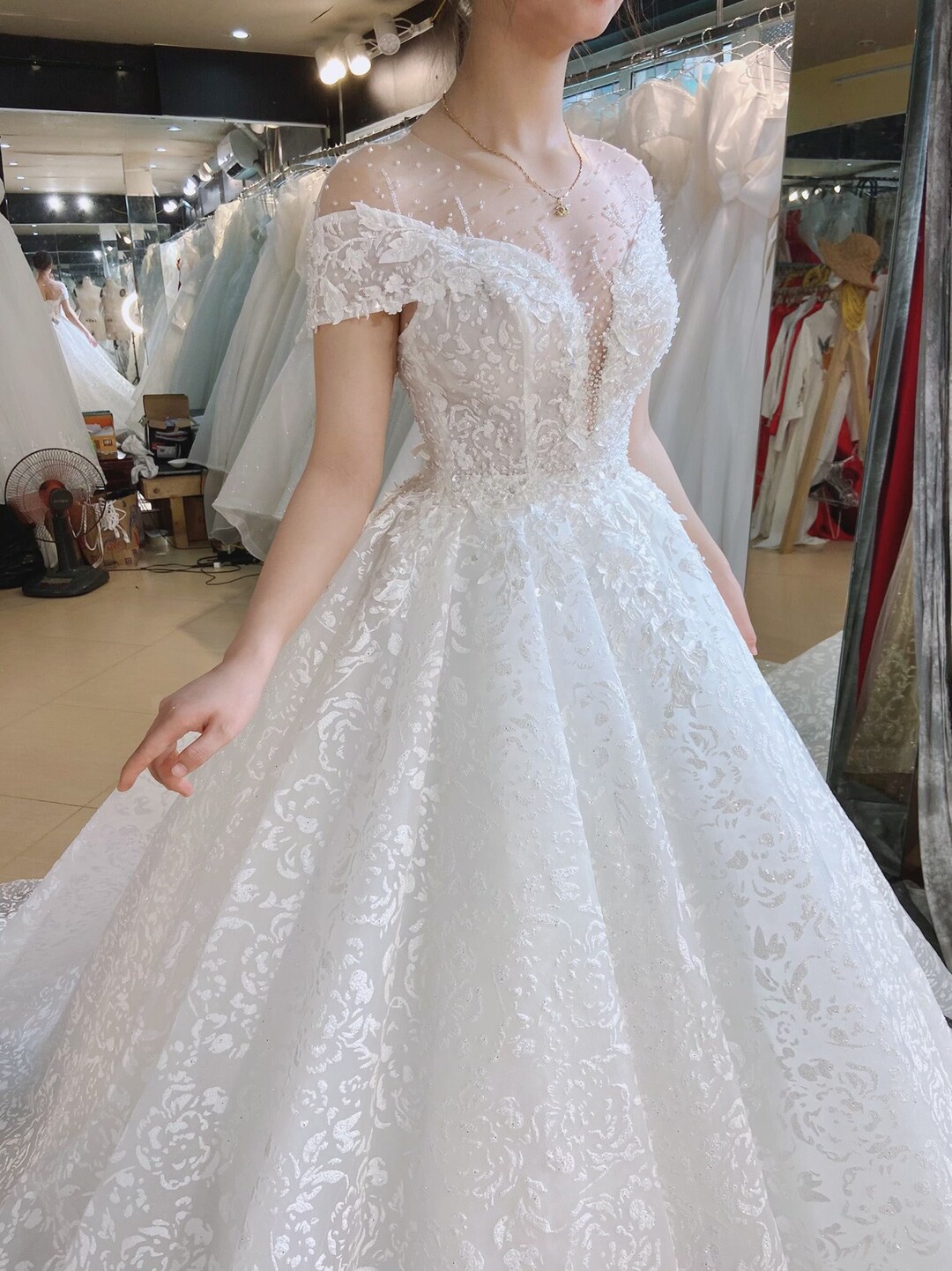 Charming Ball-gown Princess Style Wedding Dress Made to Order High ...