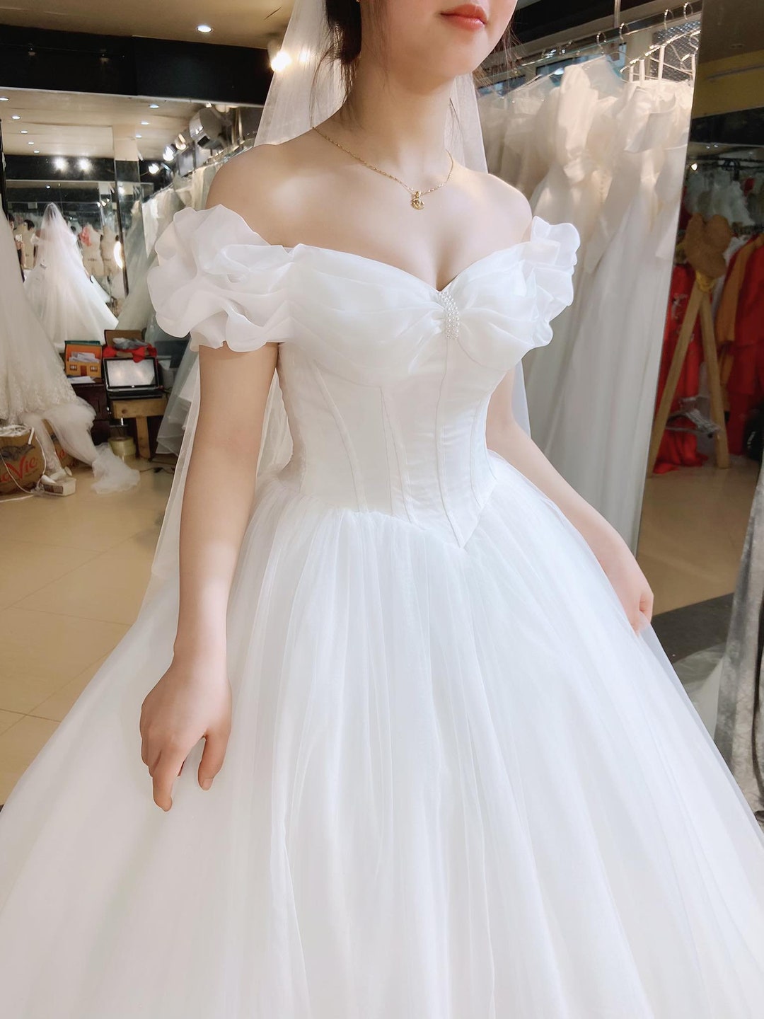 Charming Ball-gown Princess Style Wedding Dress Made to Order High ...