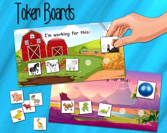 Autism Token Board - Etsy
