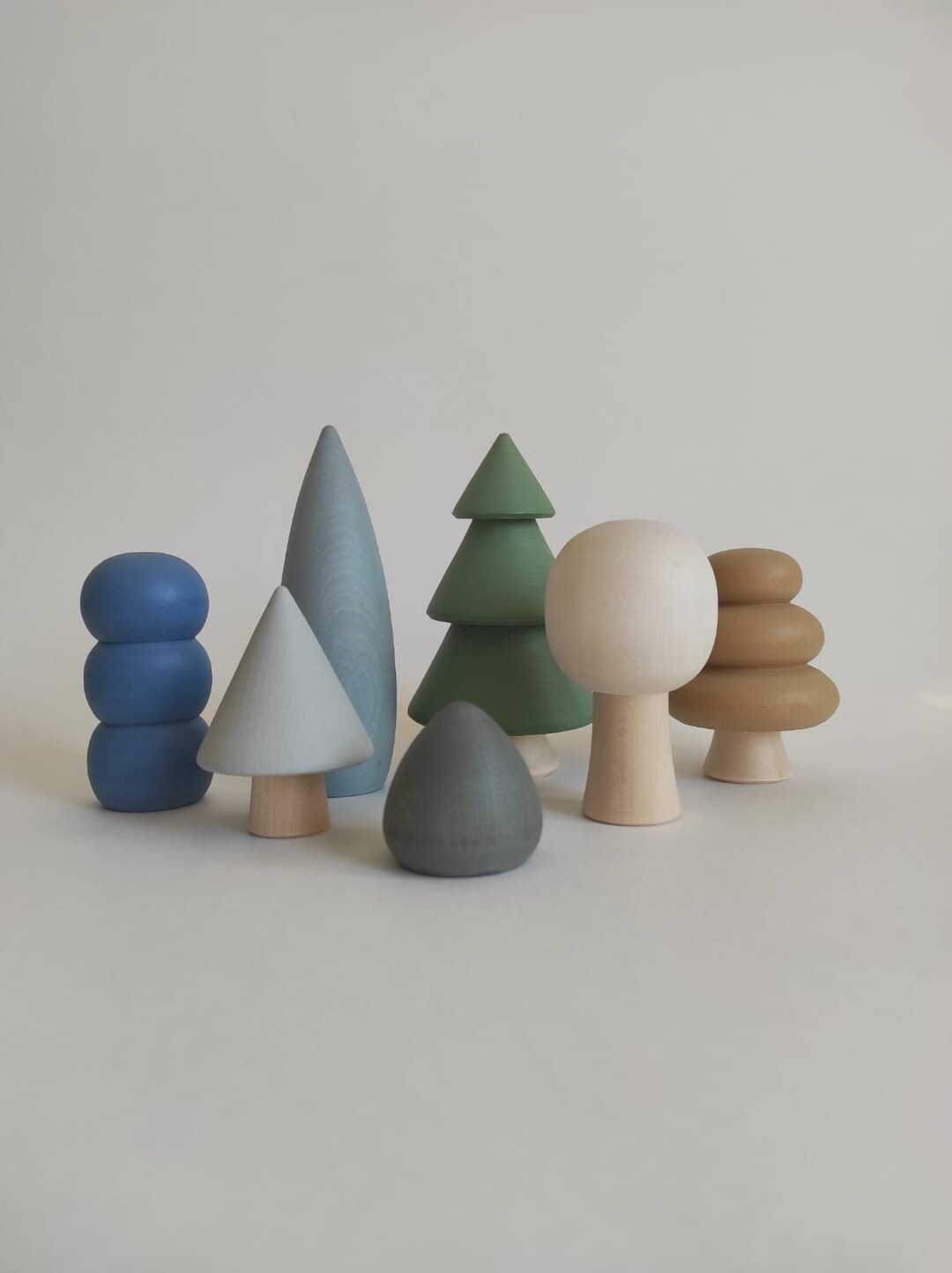 Wooden Forest /peg Doll/montessori Toy/educational Toy - Etsy