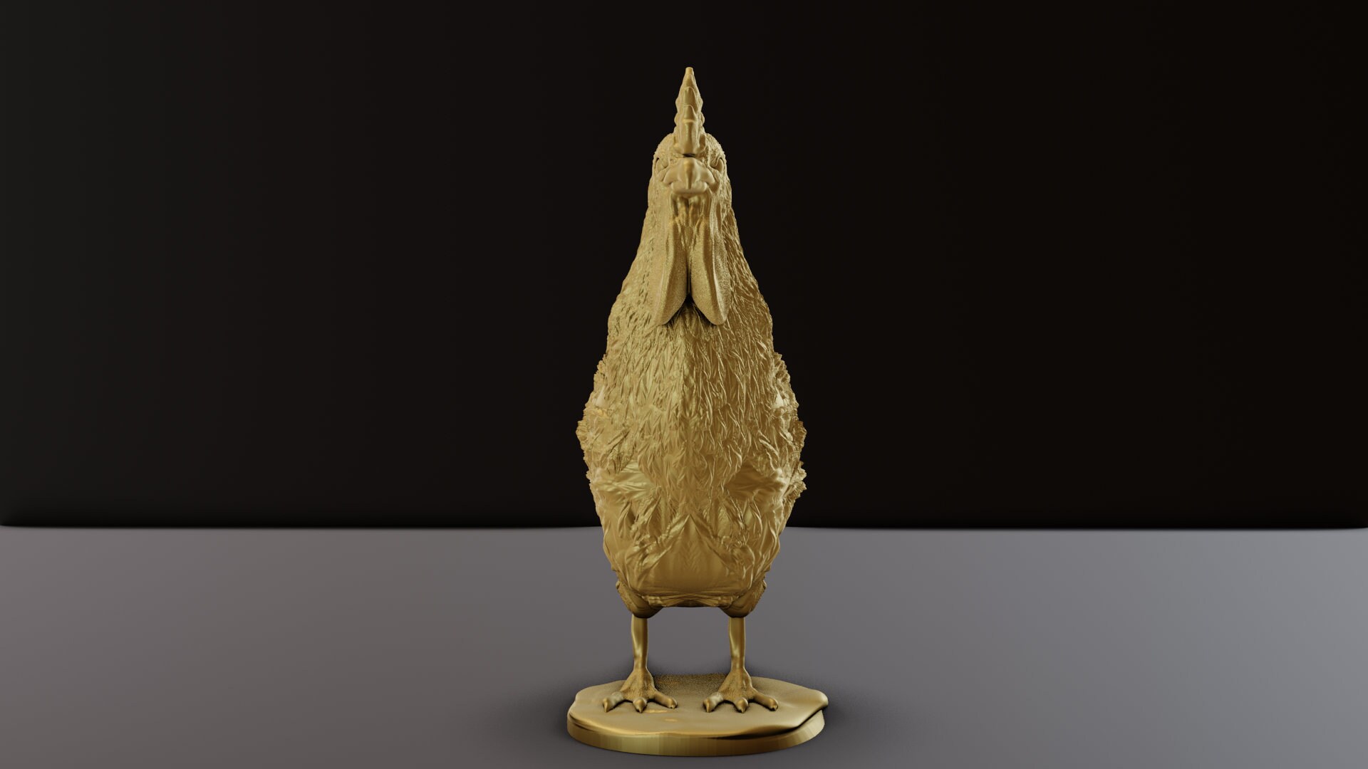 Chicken Standing 3d Printing STL File - Etsy