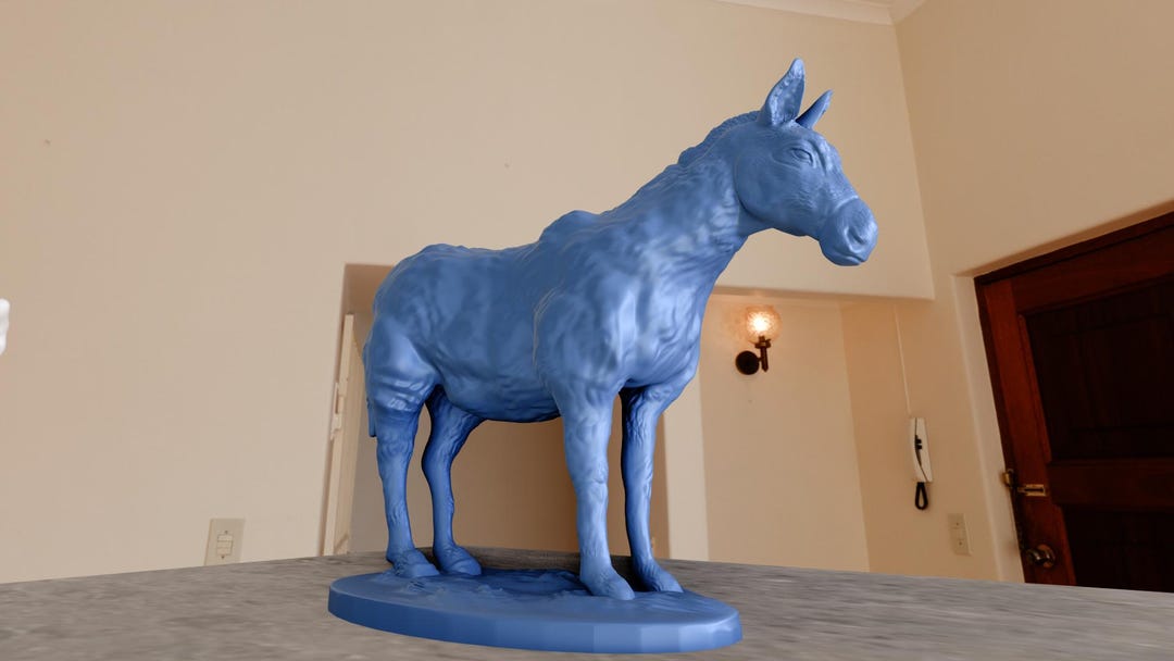 Donkey 3d Printing STL File - Etsy