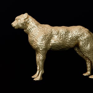 Cheetah Standing 3d Printing STL File - Etsy