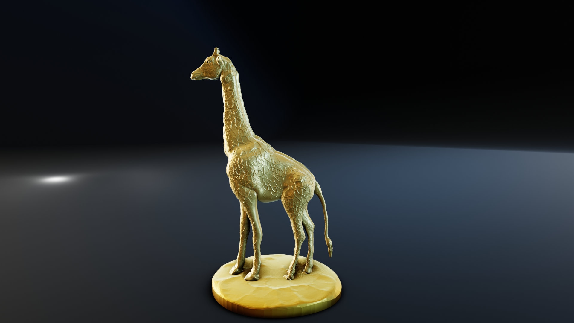Giraffe Standing 3d Printing STL File - Etsy