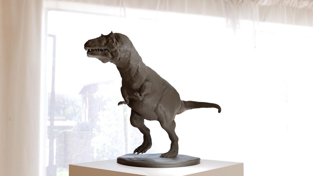 Allosaurus Dinosaur 3d Printing STL File - Etsy