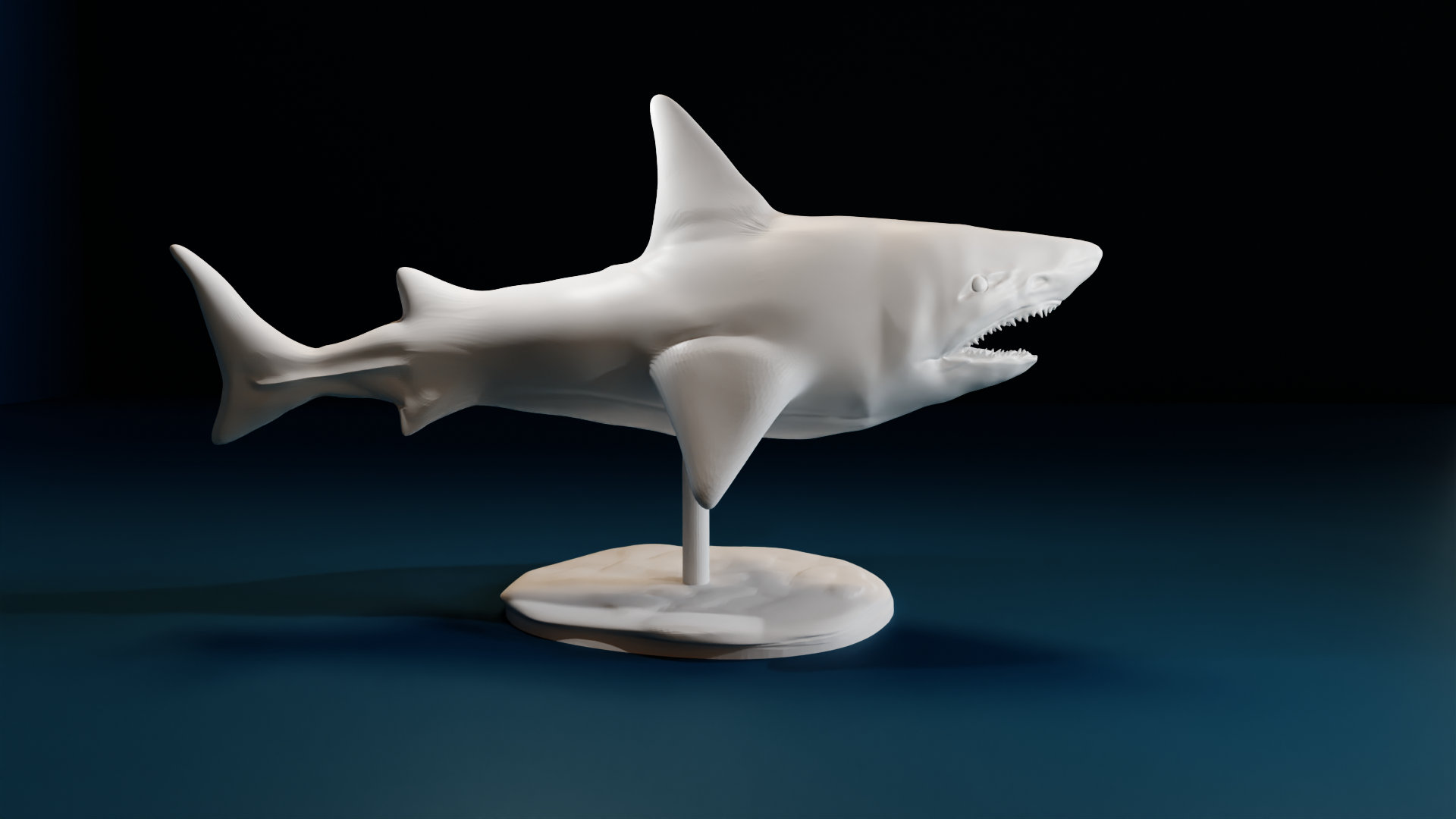 Shark 3d Printing STL File - Etsy