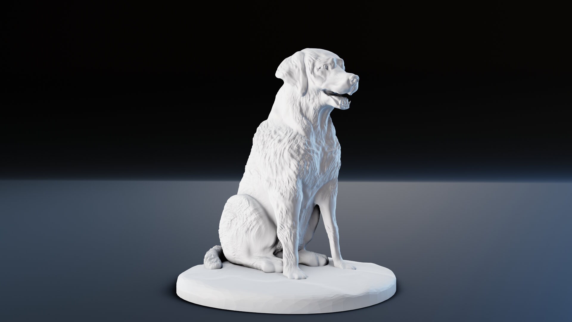 Labrador Dog Standing 3d Printing STL File - Etsy