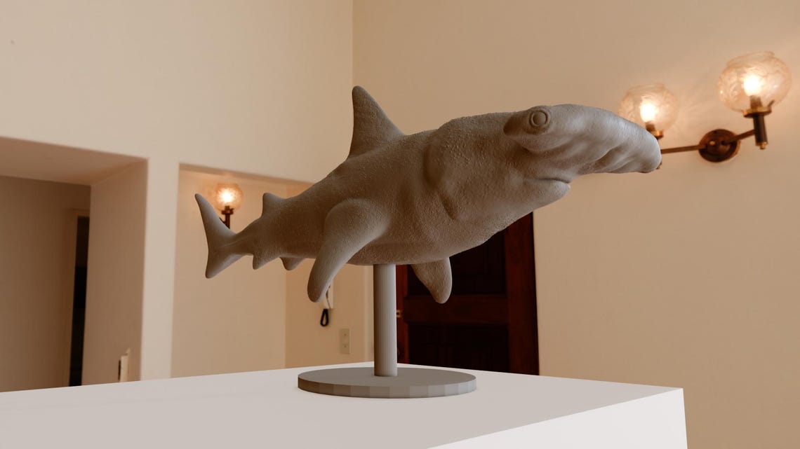 Hammer Head Shark 3d Printing STL File - Etsy