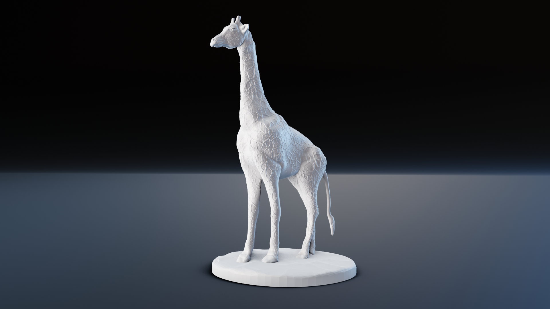 Giraffe Standing 3d Printing STL File - Etsy