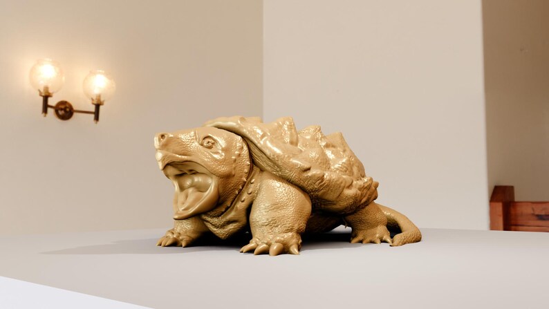 Alligator Snapping Turtle 3d Printing STL File - Etsy