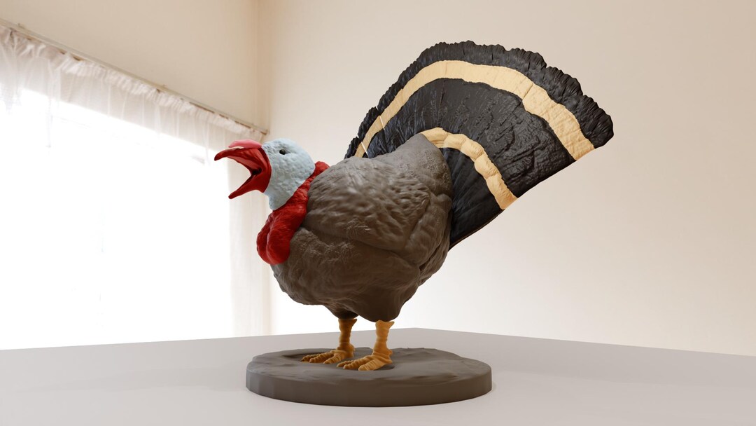 Turkey Bird Screaming 3d Printing STL File - Etsy