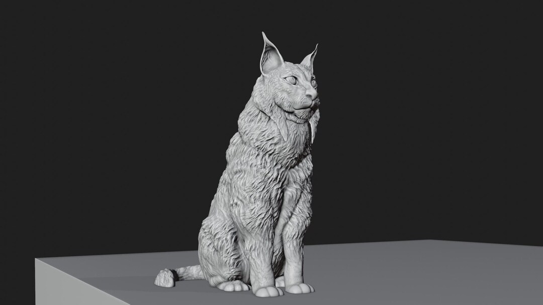 Lynx Wild Cat 3d Printing STL File - Etsy