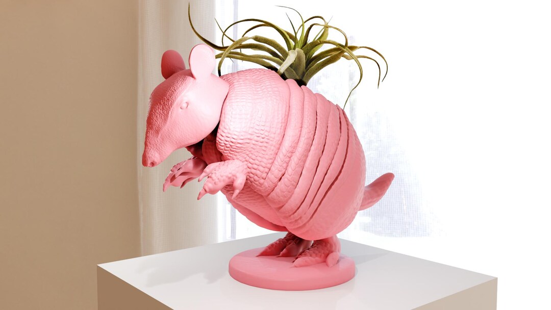 Armadillo Standing Planter Pot Flower Vase 3d Printing STL File - Etsy