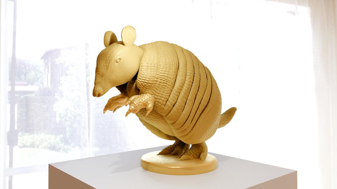 Armadillo Standing 3d Printing STL File - Etsy