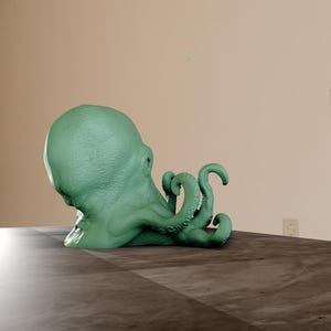 Octopus Statue Printing STL File - Etsy
