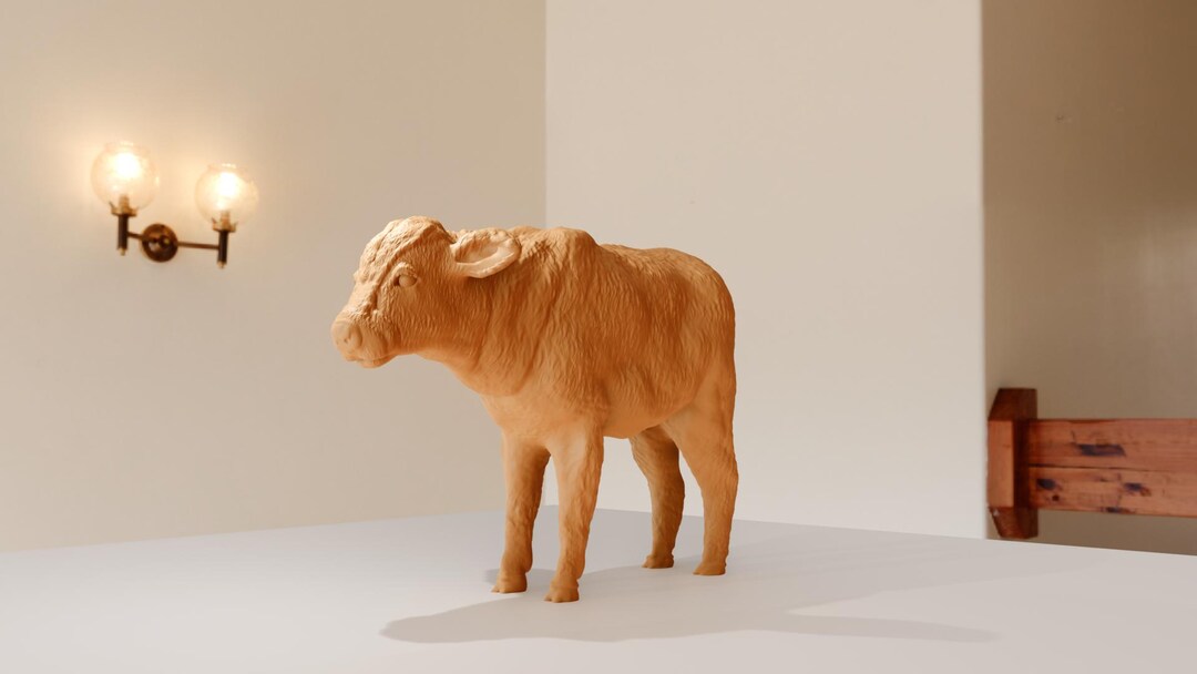 Cow Calf 3d Printing STL File - Etsy