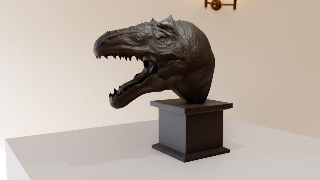 Allosaurus Dinosaur 3d Printing STL File - Etsy