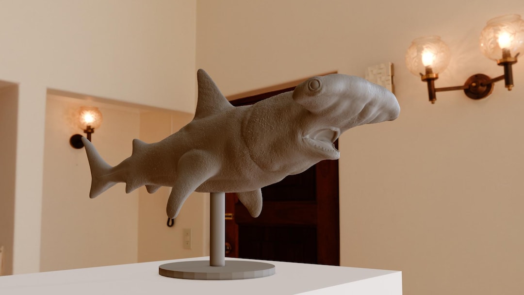 Hammer Head Shark Roaring 3d Printing STL File - Etsy