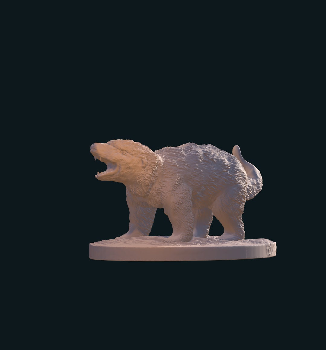 Honey Badger Roaring 3d Printing STL File - Etsy