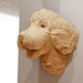 Golden Doodle Dog Head Mouth Open Wall Mount 3d Printing STL File - Etsy
