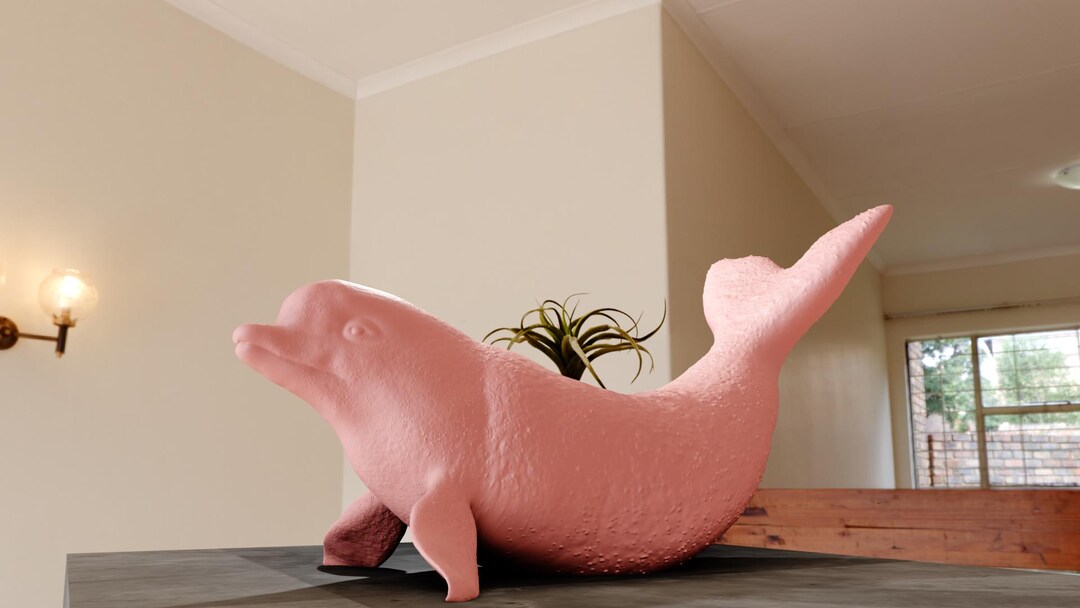 Beluga Whale Planter Pot Flower Vase 3d Printing STL File - Etsy