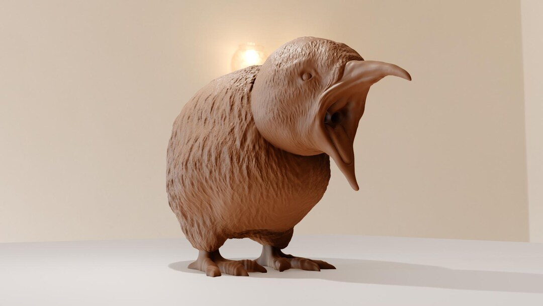 Kiwi Screaming Bird 3d Printing STL File - Etsy