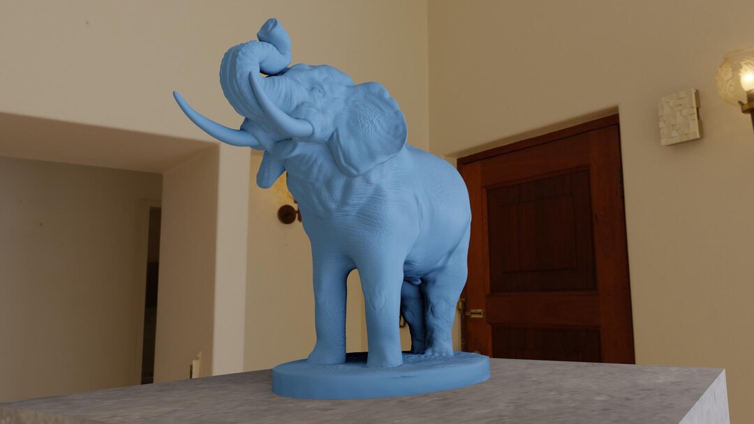 Elephant Trunk Raised 3d Printing STL File - Etsy
