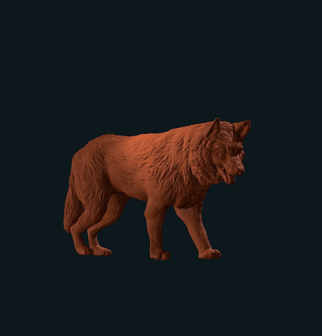 Sabre Tooth Tiger Standing 3d Printing STL File - Etsy