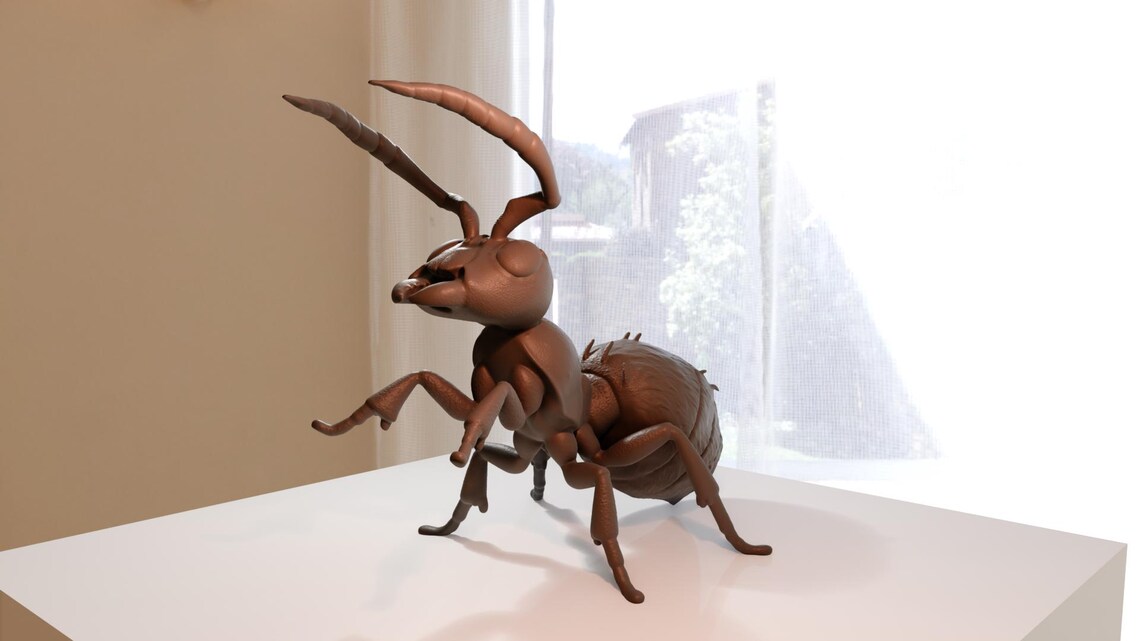 Ant Rearing up 3d Printing STL File - Etsy