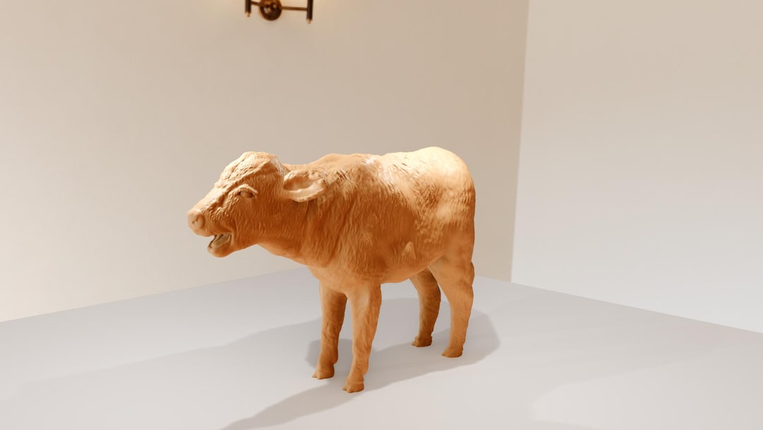 Cow Calf 3d Printing STL File - Etsy