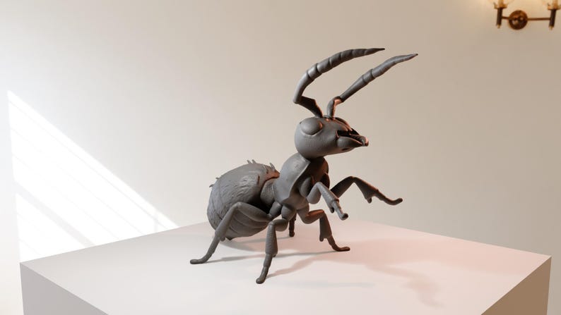 Ant Rearing up 3d Printing STL File - Etsy