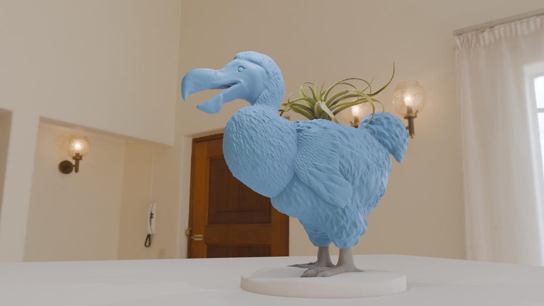 Dodo Bird Mouth Open Planter Pot Flower Vase 3d Print STL File - Etsy