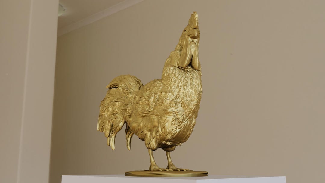 Chicken Looking Right 3d Printing STL File - Etsy