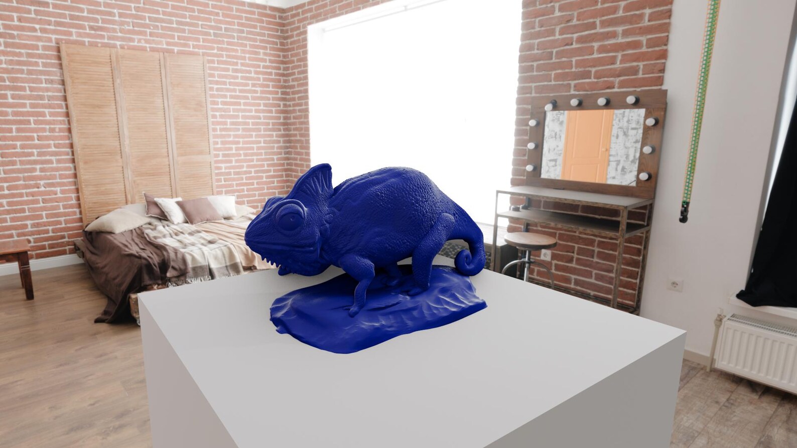 Chameleon STL 3d Print File - Etsy