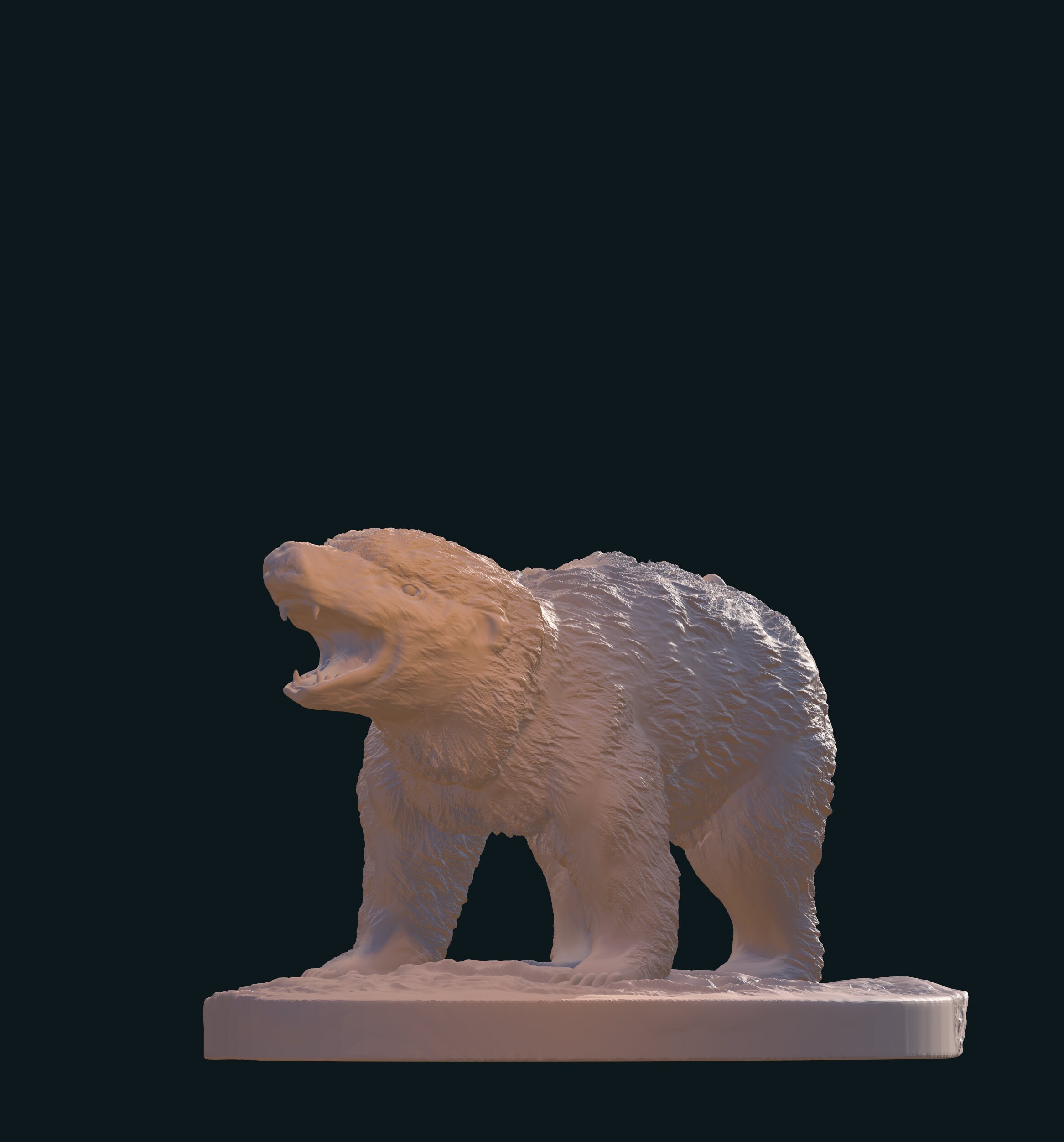 Honey Badger Roaring 3d Printing STL File - Etsy