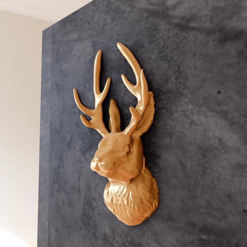 3d Rabbit Wall Sculpture - Etsy