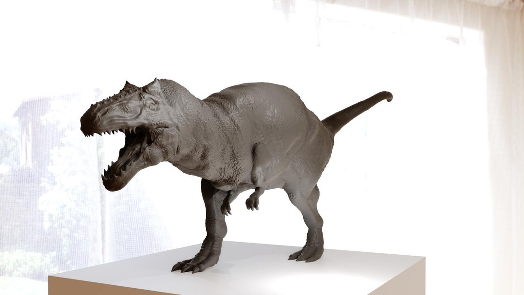 Allosaurus Dinosaur Roaring Leaning 3d Printing STL File - Etsy