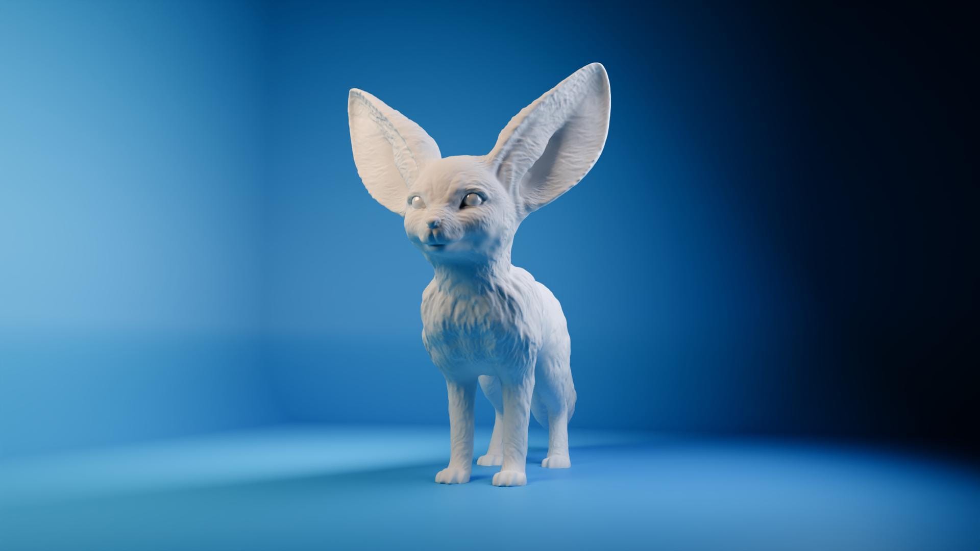 Fennec Fox 3d Printing STL File - Etsy