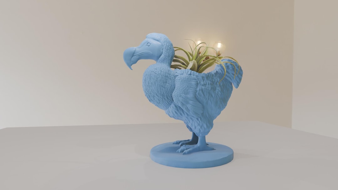 Dodo Bird Planter Pot Flower Vase 3d Print STL File - Etsy