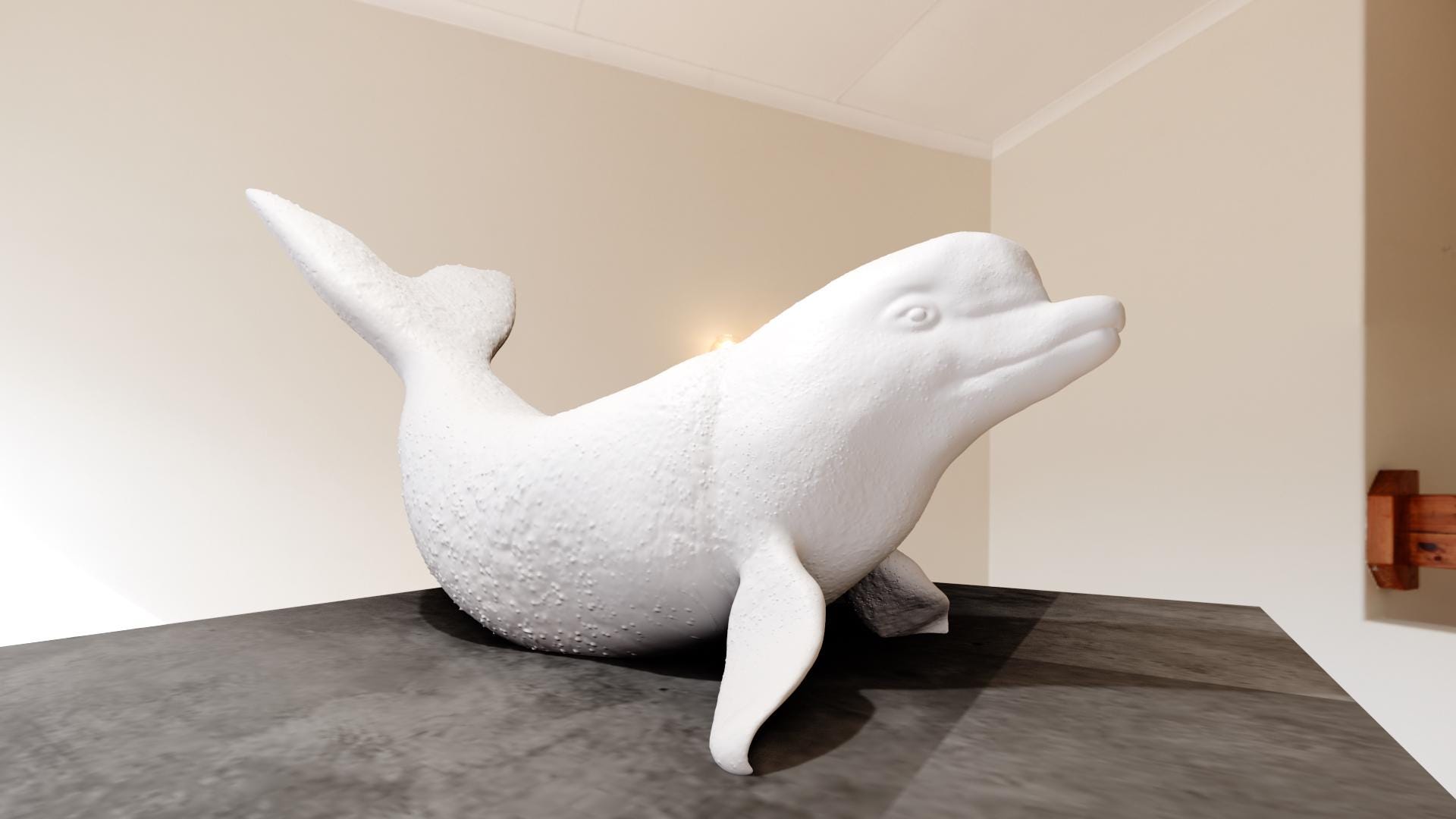Beluga Whale 3d Printing STL File - Etsy
