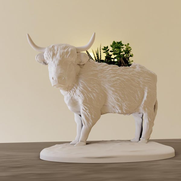 Cow Planter Pattern - Etsy